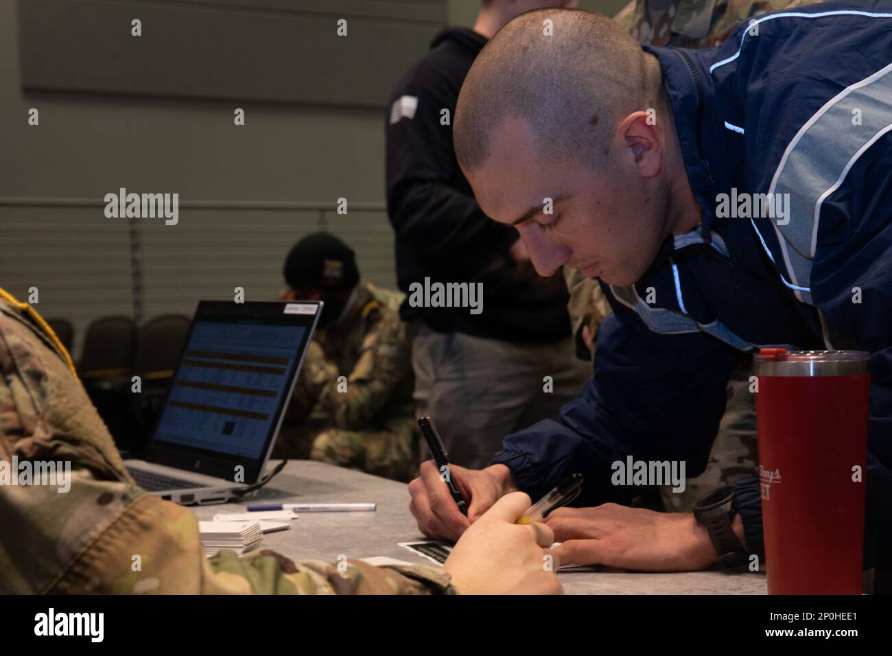 Tech. Sgt. Jacob Kelly, a security forces noncommissioned officer with the 157th Security Forces ...