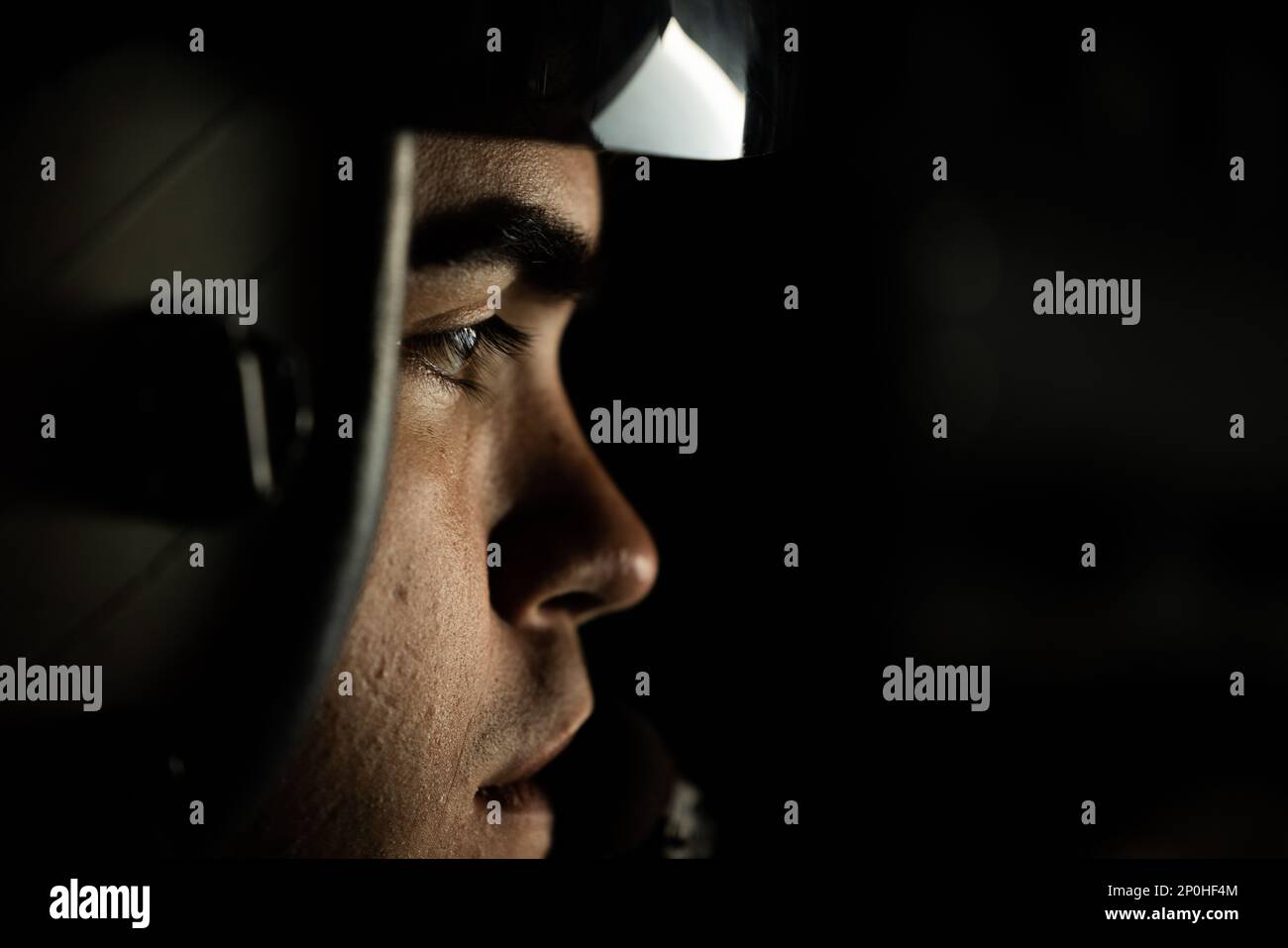 U.S. Marine Corps Cpl. Kadin Rhodeback, an MV-22b Osprey crew chief ...