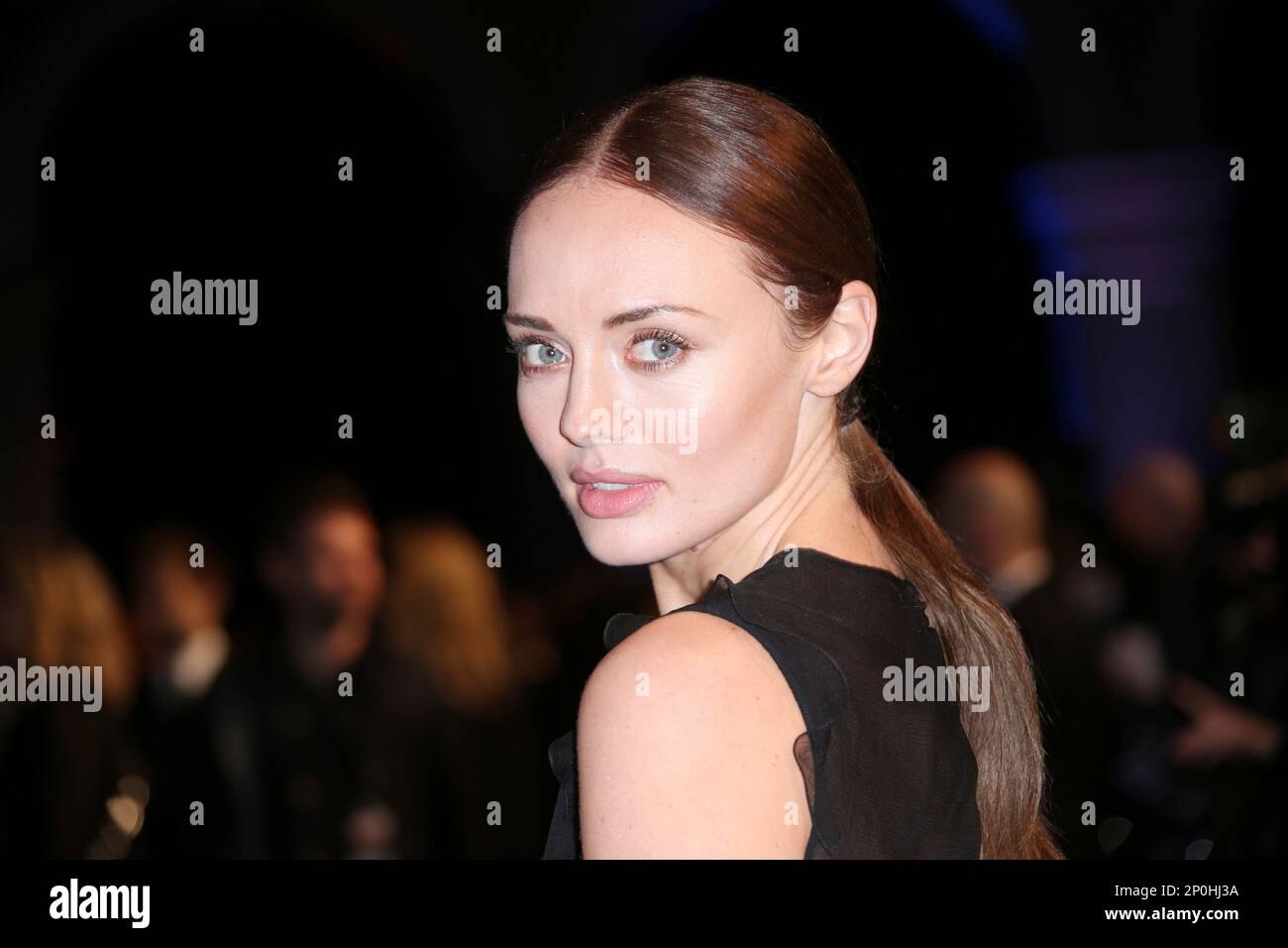 Actress Laura Haddock poses for photographers upon arrival at the The ...
