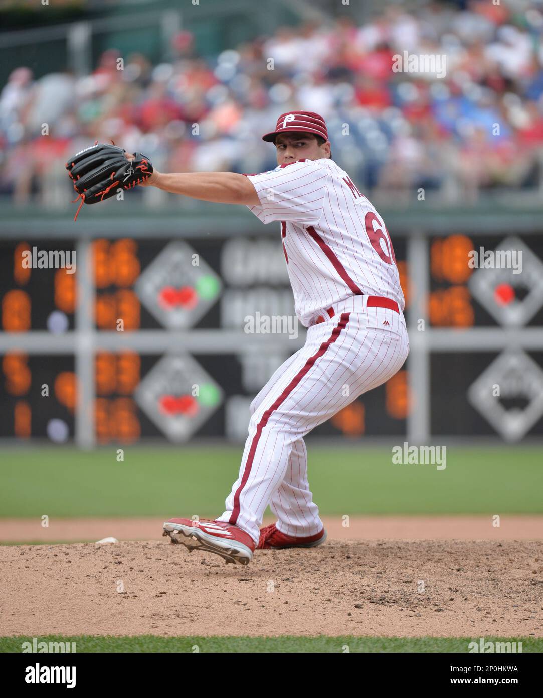 Philadelphia Phillies pitcher Colton Murray (60) during game against ...
