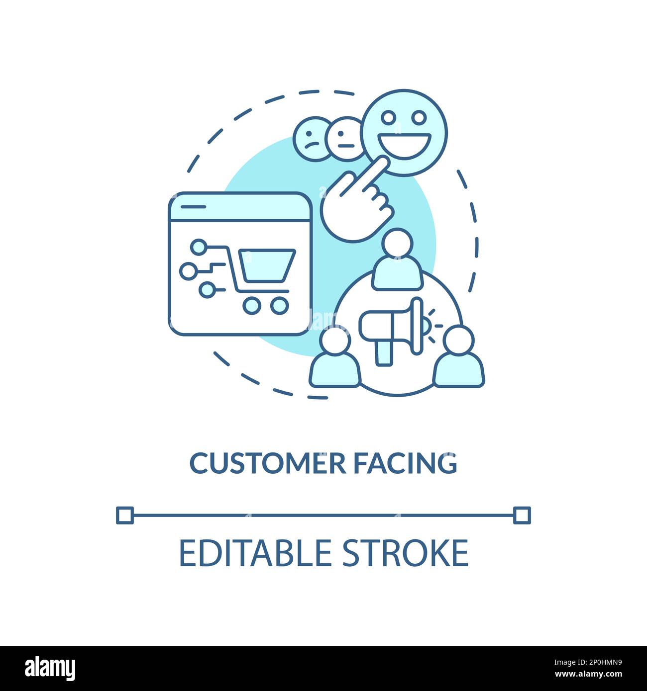 Facing reality Stock Vector Images - Alamy