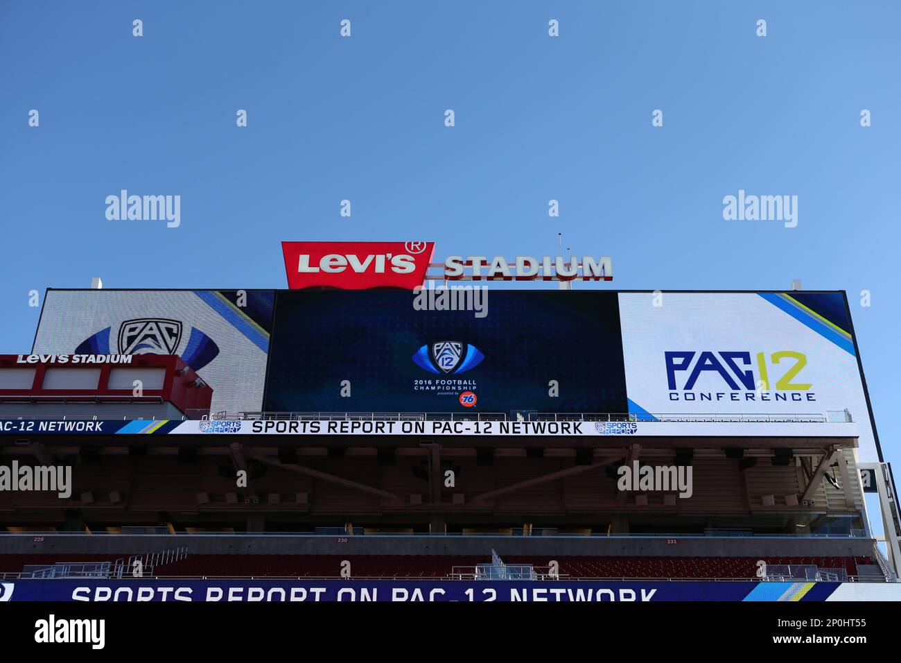 December 2, 2016: An interior view of Levi Stadium prior to the start ...