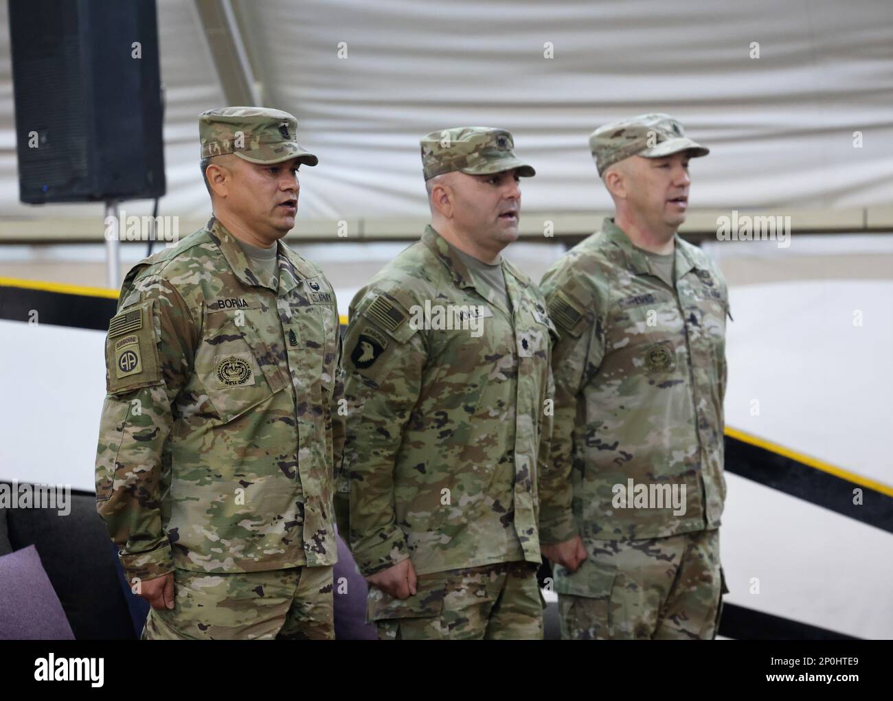 At Camp Buehring, Area Support Group - Kuwait holds a Change of ...