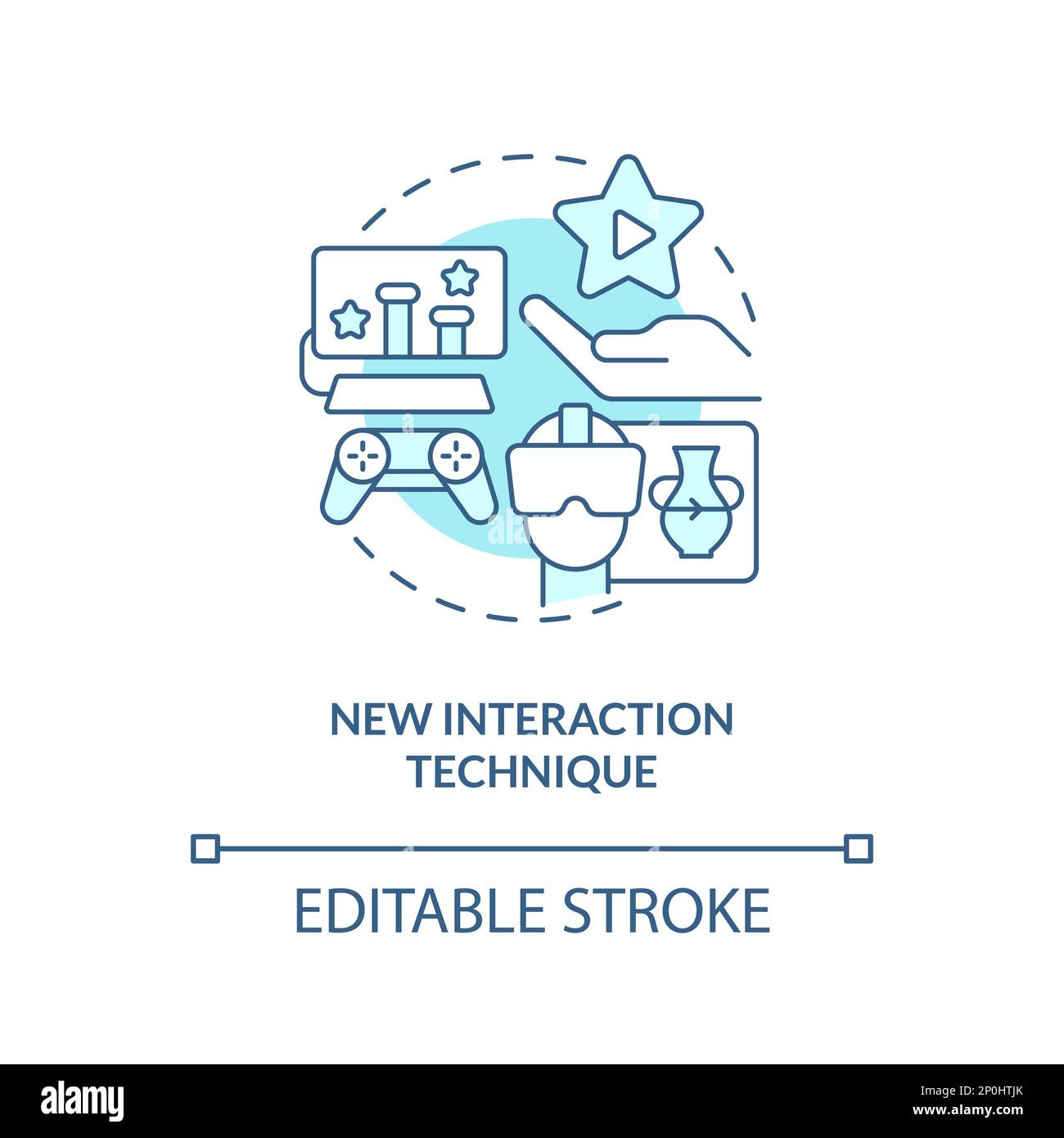 Metaverse interaction Stock Vector Images - Alamy