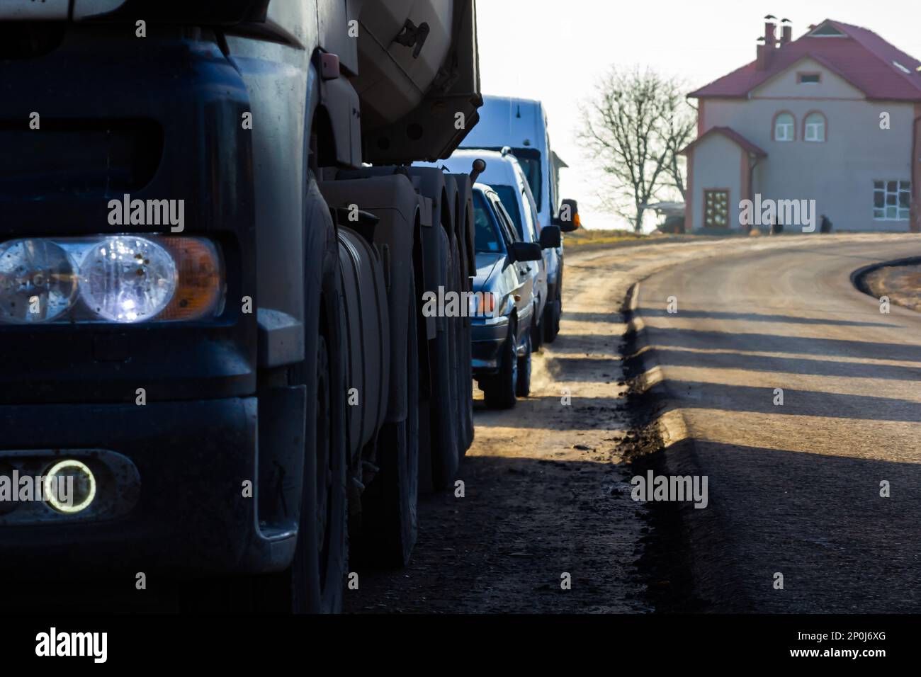 Slow motion cars on road hi-res stock photography and images - Alamy