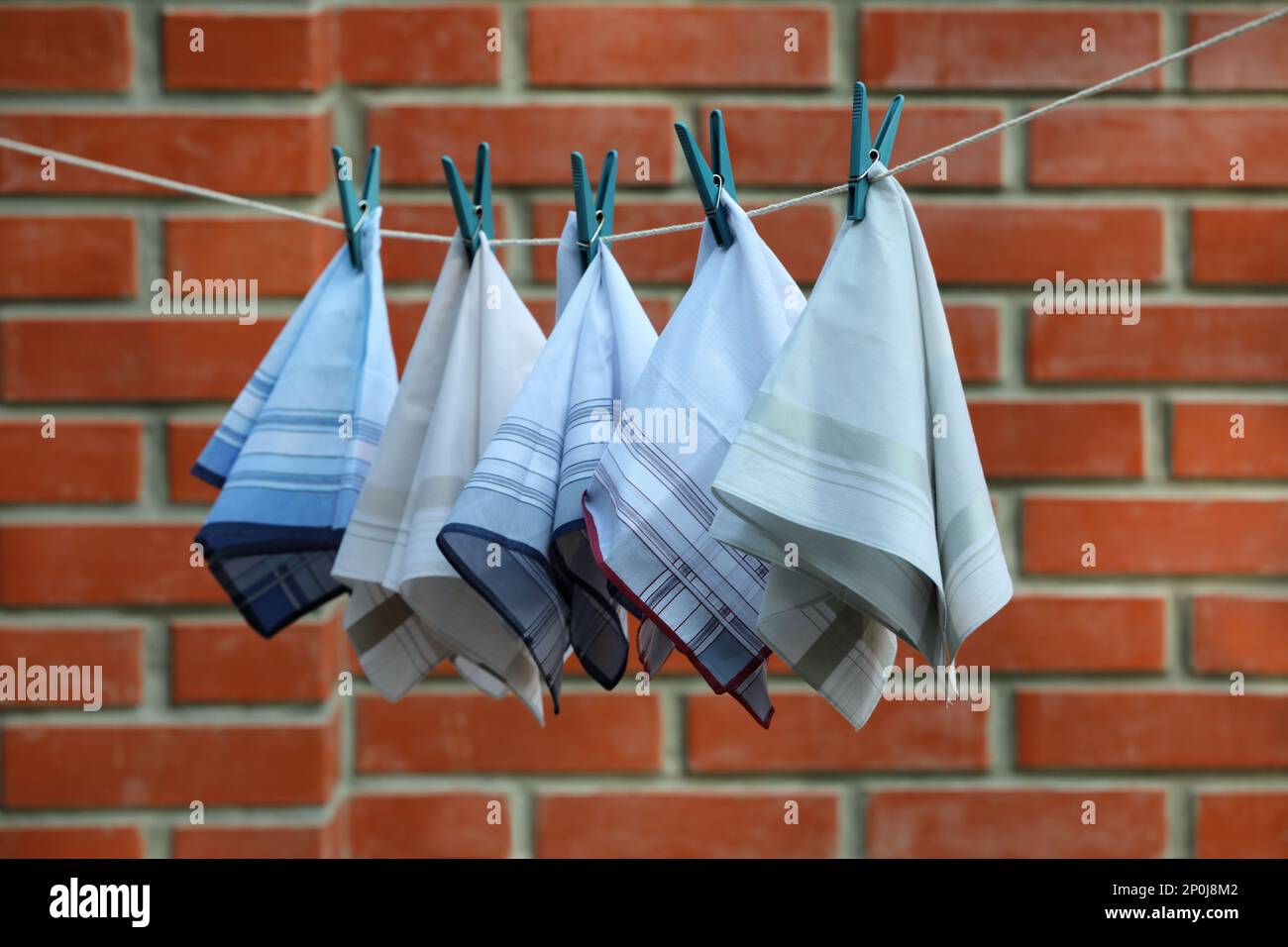 Hanging handkerchiefs hi-res stock photography and images - Alamy