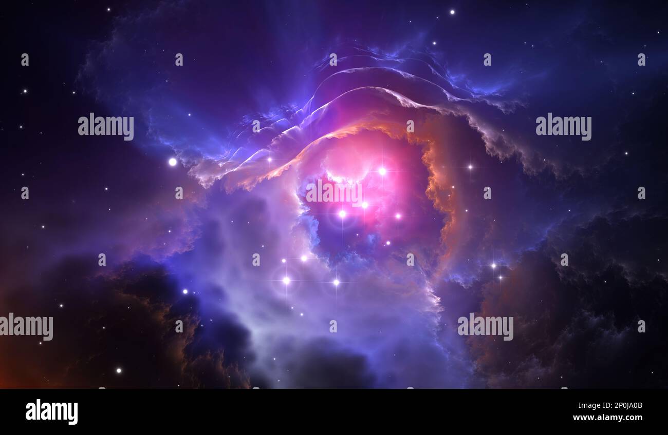 Interstellar space nebula hi-res stock photography and images - Alamy