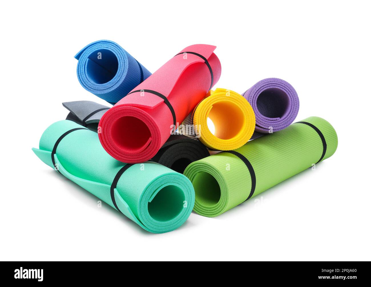 Rolled mats Cut Out Stock Images & Pictures - Alamy