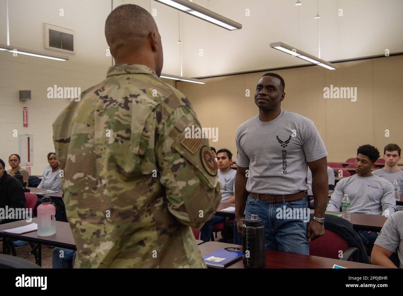 U.S. Air Force Chief Master Sgt. Timothy White, command chief, Air ...