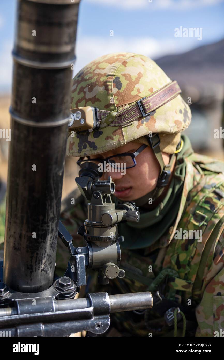 A soldier with the 1st Amphibious Rapid Deployment Regiment, Japan ...