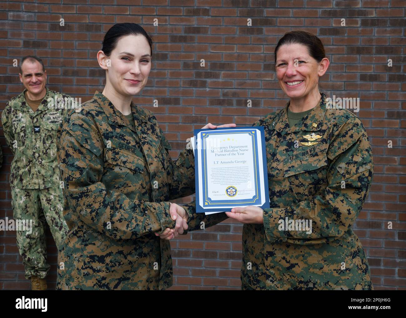 On January 4, 2023, U.S. Navy Lieutenant Amanda George was awarded the ...