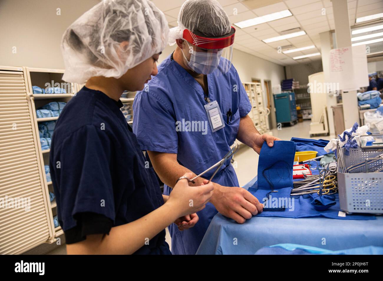 68D operating room specialist students assigned to the U.S. Army ...