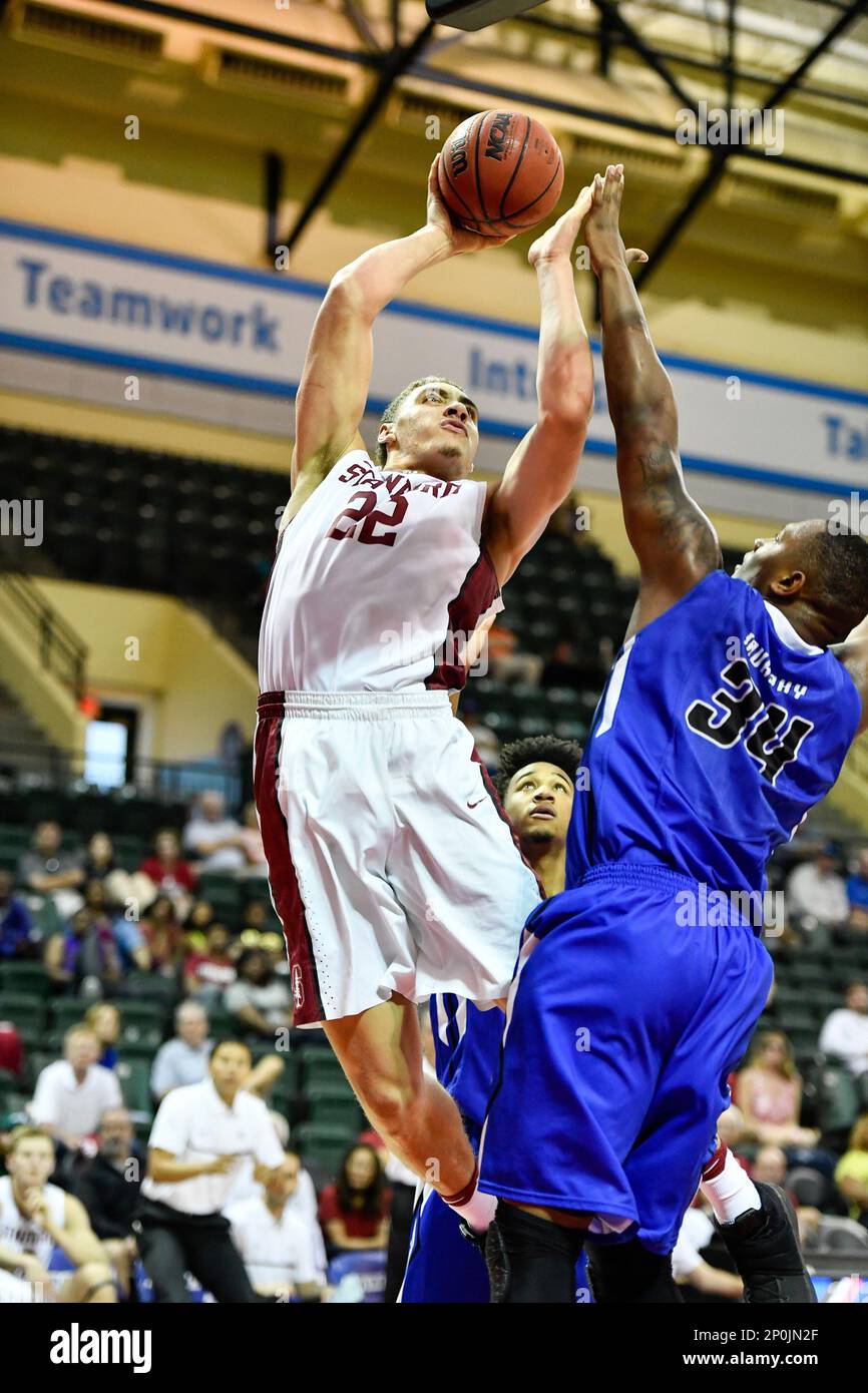 ORLANDO, FL - NOVEMBER 25: Stanford University forward Reid Travis (22 ...
