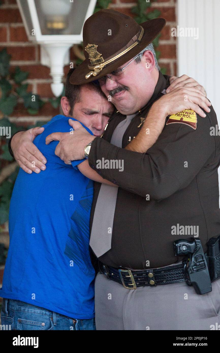 Utah Highway Patrol Officer Eric Ellsworth's brother, Michael Ellsworth ...