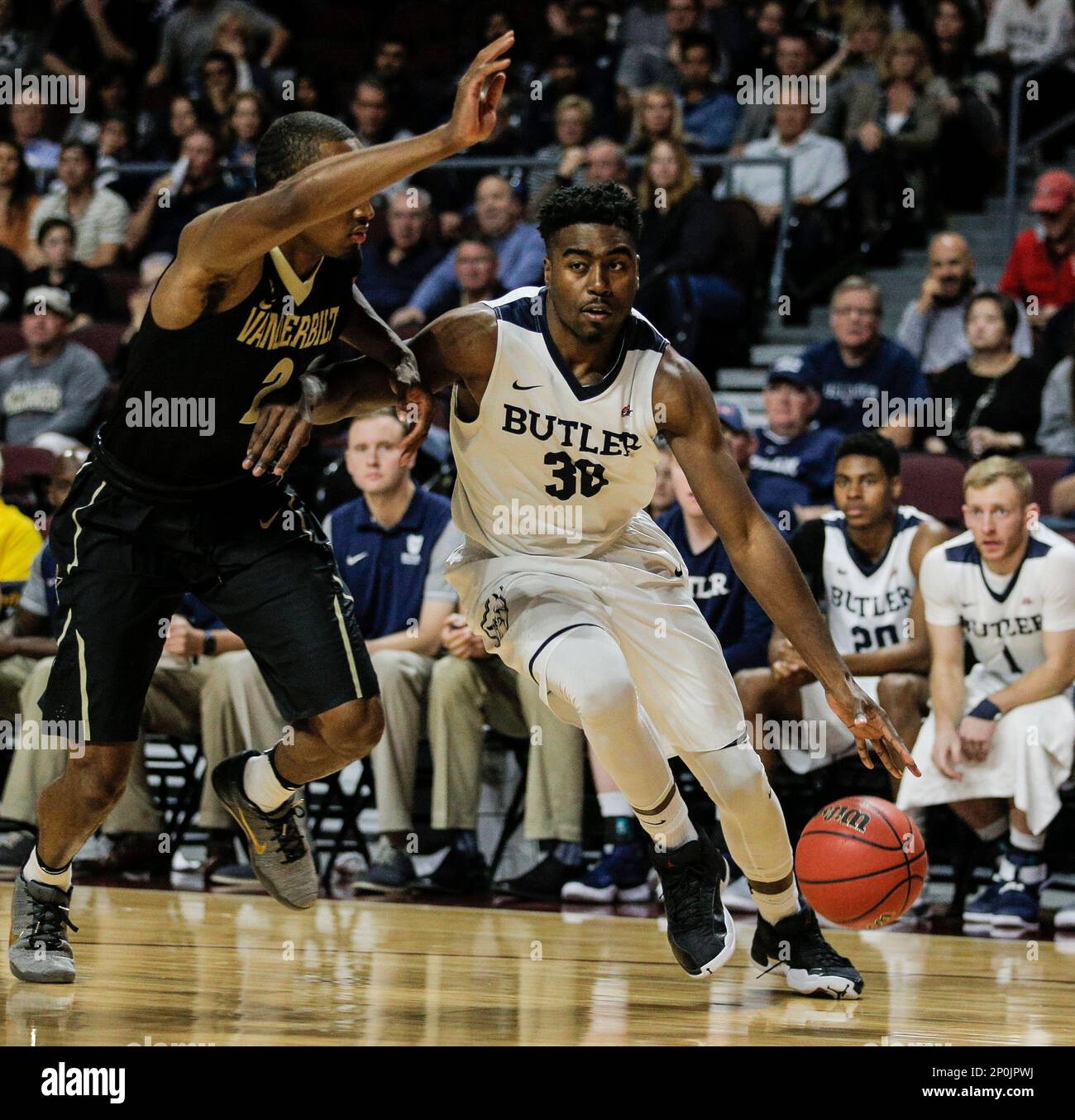 Nov 24 2016 - Las Vegas U.S. NV Butler forward Kelan Martin #30 game ...