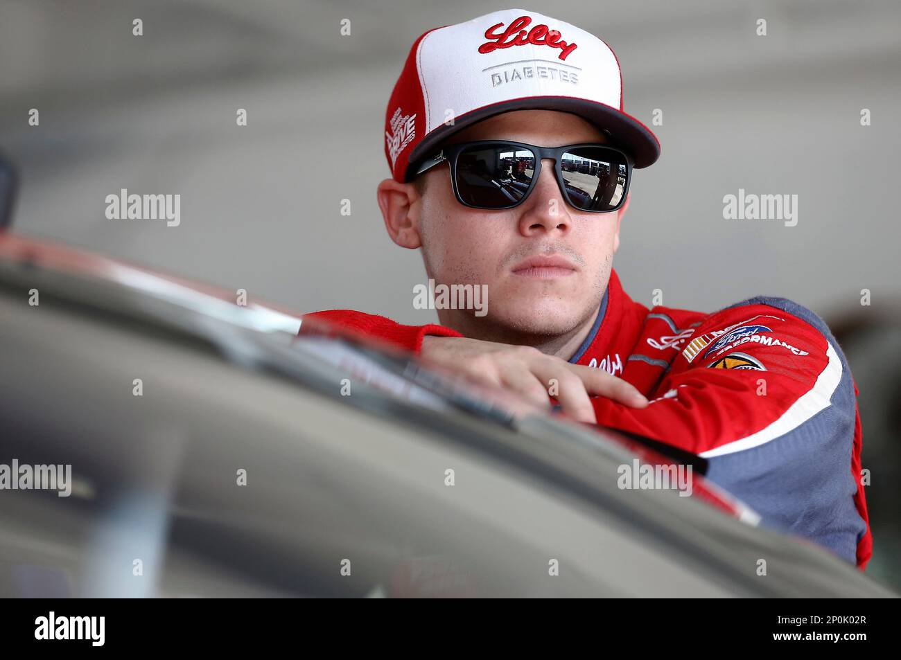 Ryan Reed during Practice for the NASCAR Xfinity Series Ford Ecoboost ...