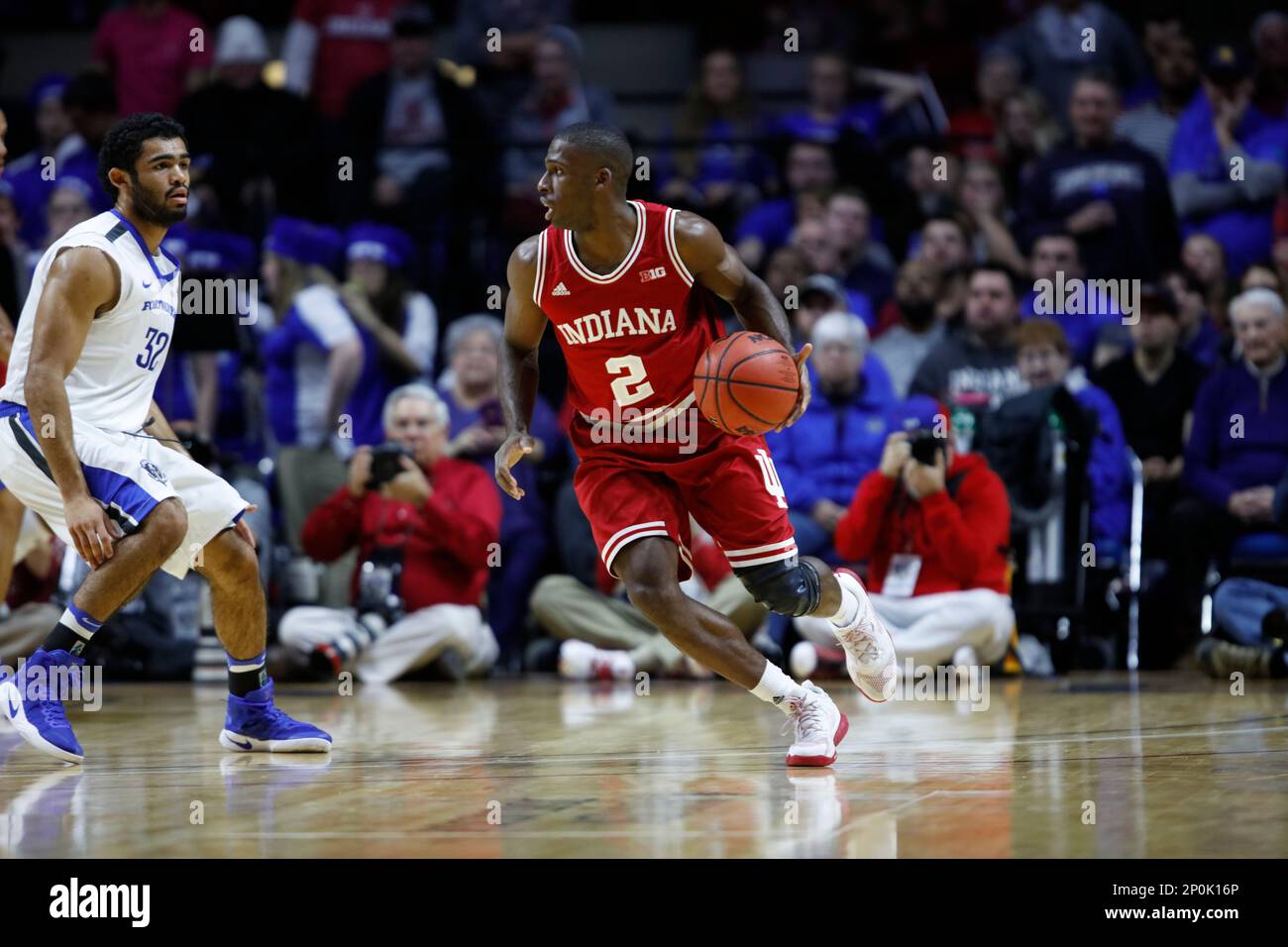 Indiana guard Josh Newkirk (2) in action as IPFW played Indiana in an ...