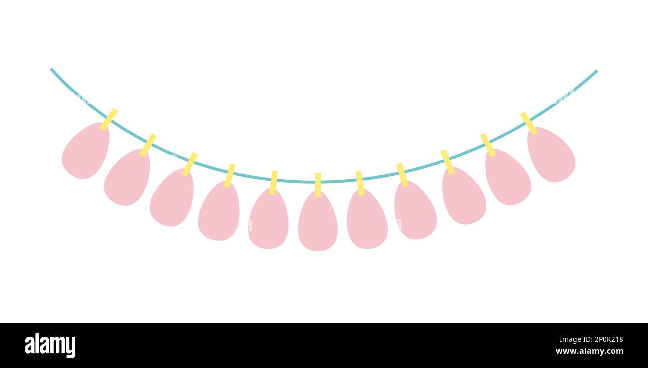 Garland sunday Stock Vector Images - Alamy