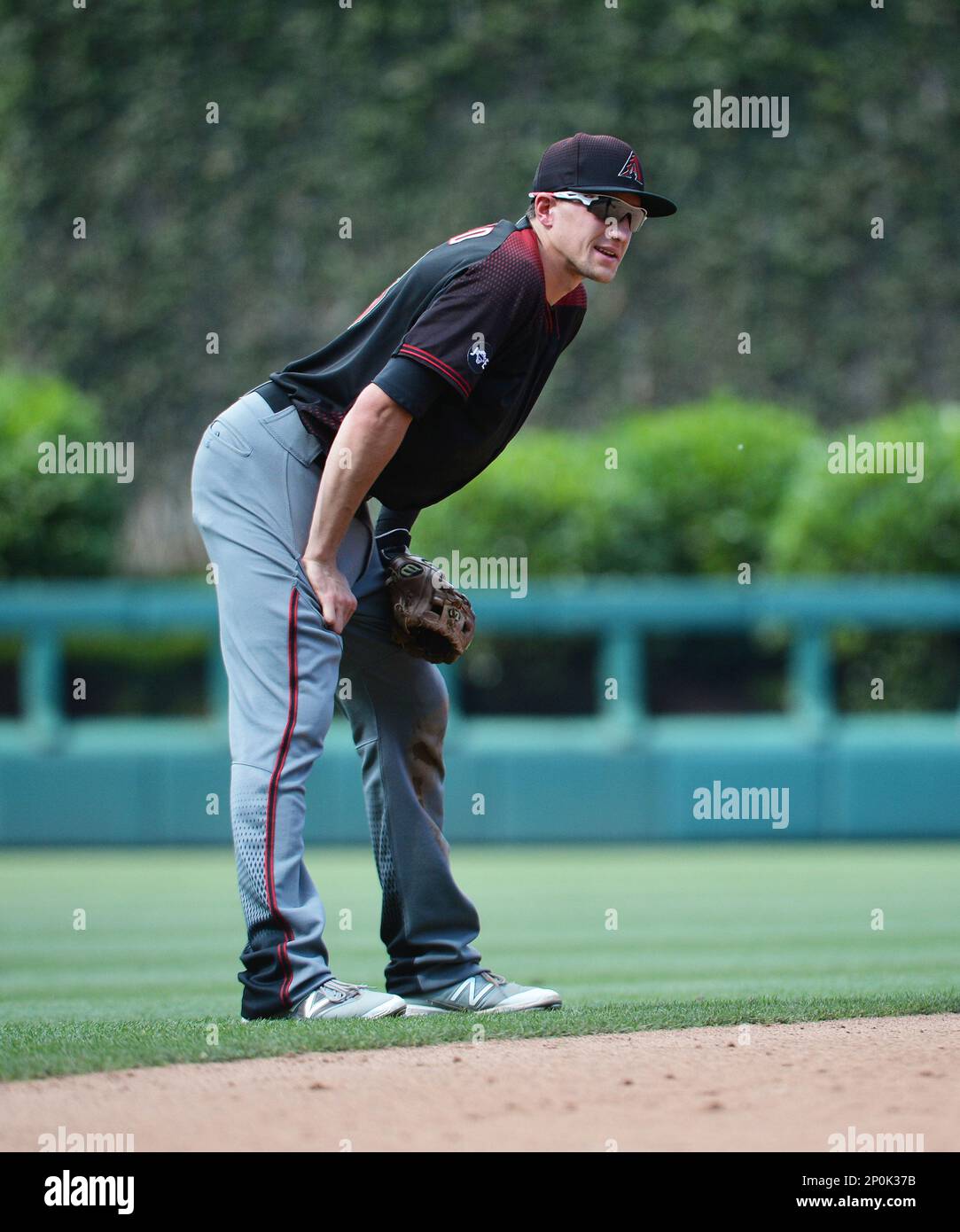 Arizona Diamondbacks infielder Nick Ahmed (13) during game against the ...
