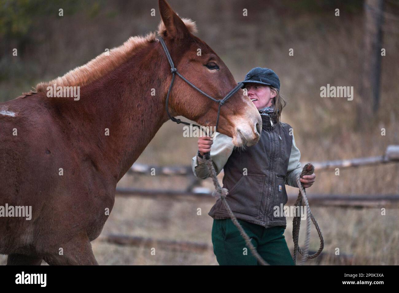 In this Oct. 19, 2016, photo, backcountry wilderness ranger Priscilla ...