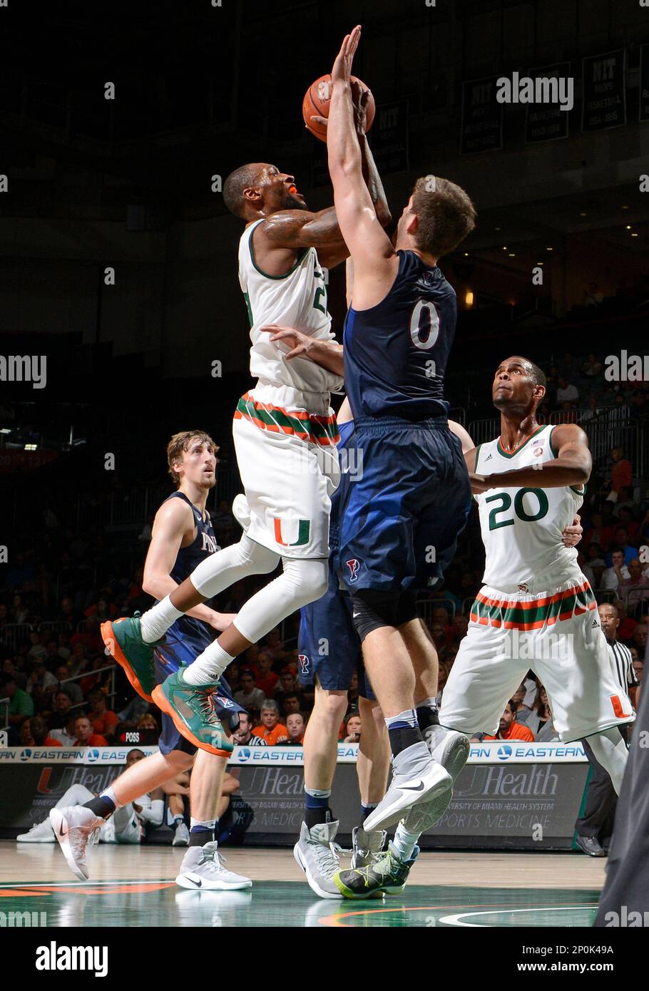 CORAL GABLES, FL - NOVEMBER 19: University of Miami forward Kamari ...