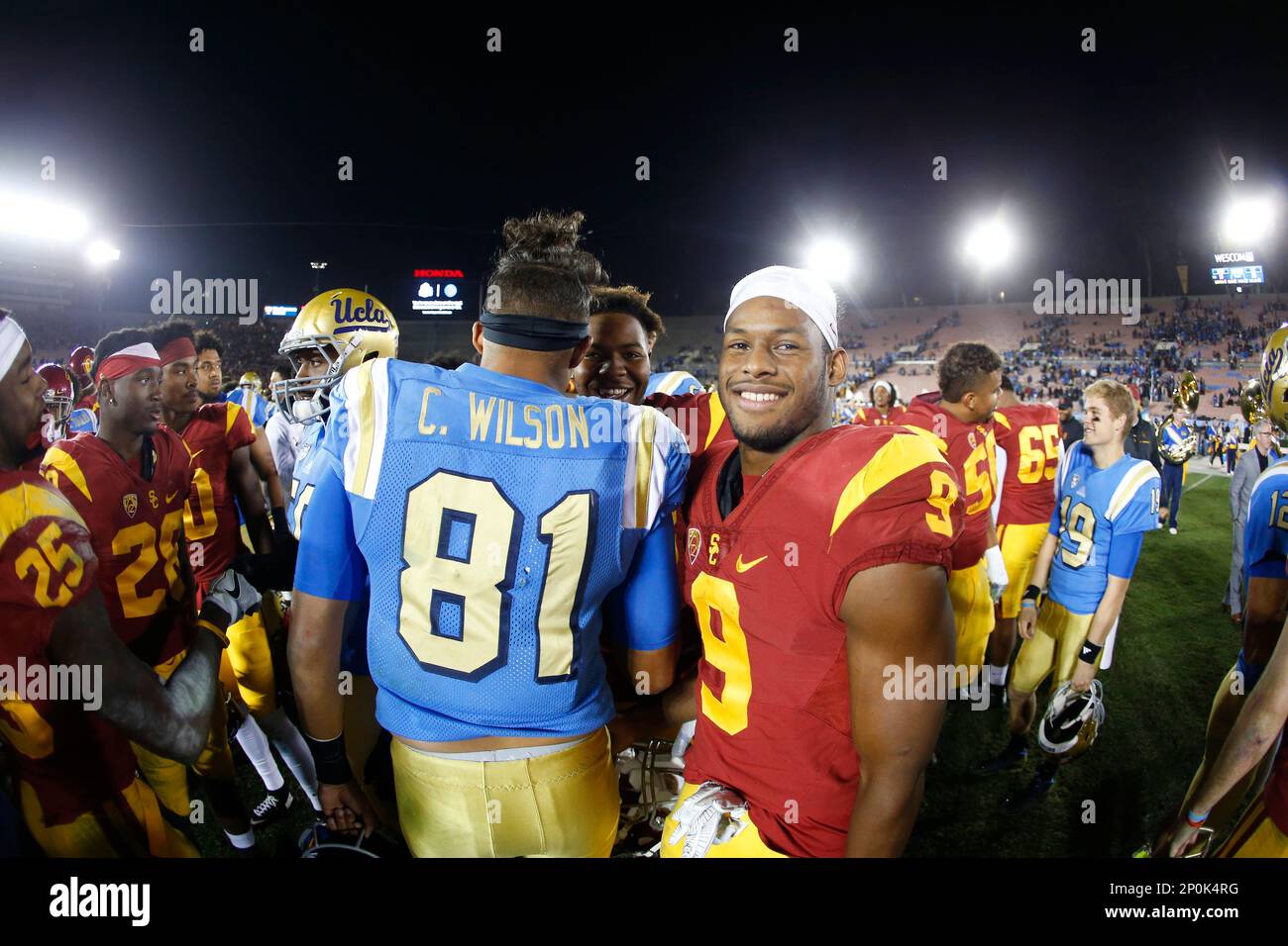 November 19, 2016 USC Trojans wide receiver JuJu Smith-Schuster #9 ...