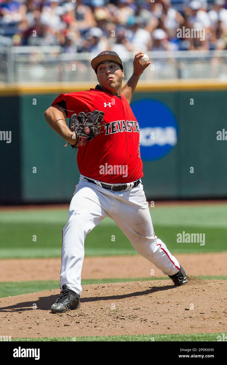 Texas Tech Red Raiders pitcher Steven Gingery (47) delivers a pitch to ...