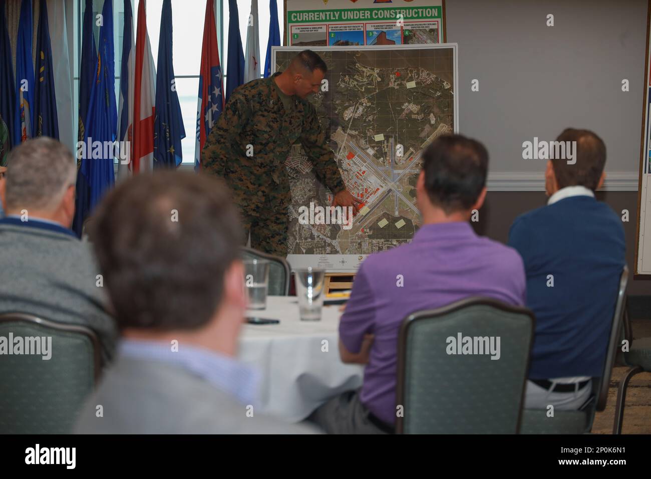 Marine Corps Air Station (MCAS) Cherry Point Commanding Officer Col ...
