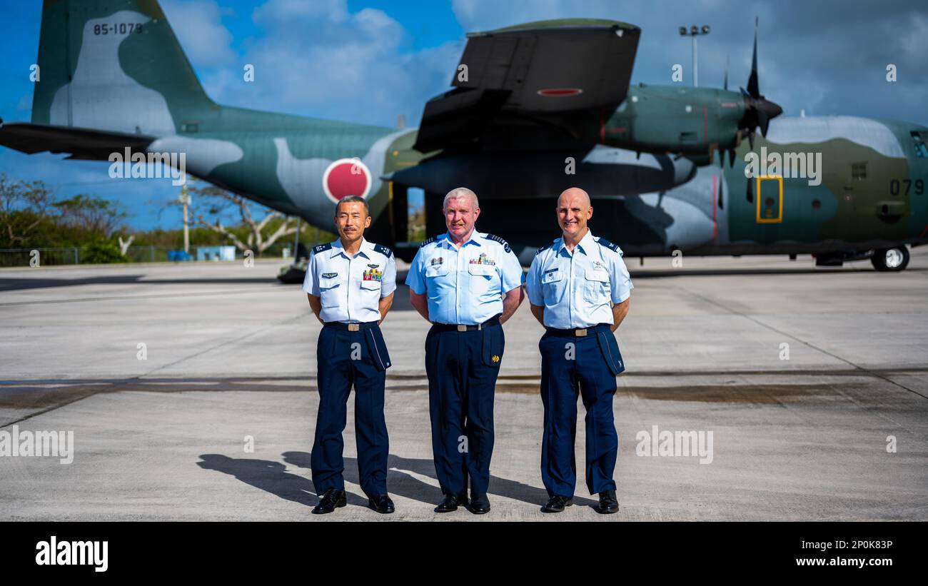 Cope North 23 exercise directors, Japan Air Self-Defense Force (JASDF ...