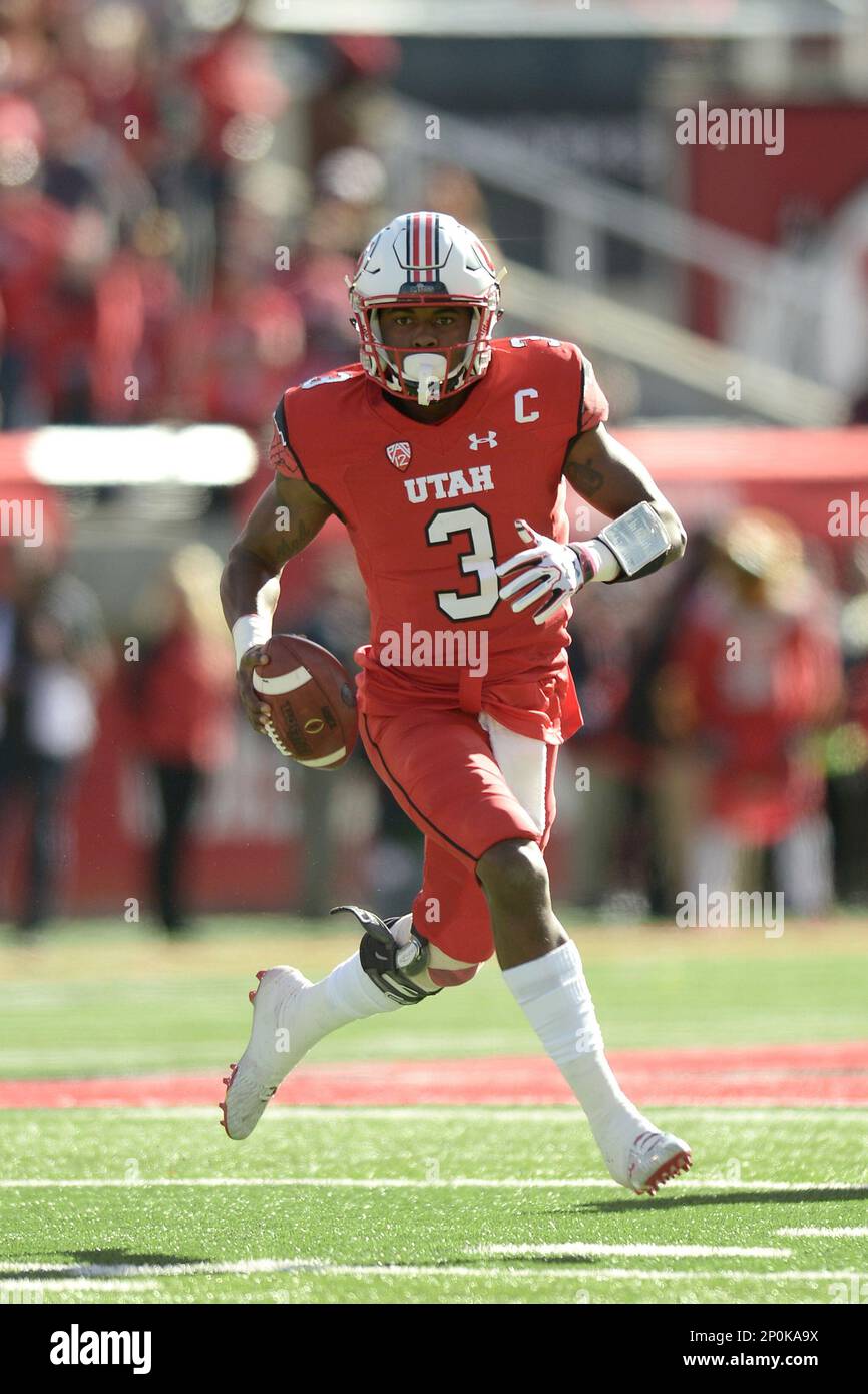 SALT LAKE CITY, UT - NOVEMBER 19: Utah Utes quarterback Troy Williams ...