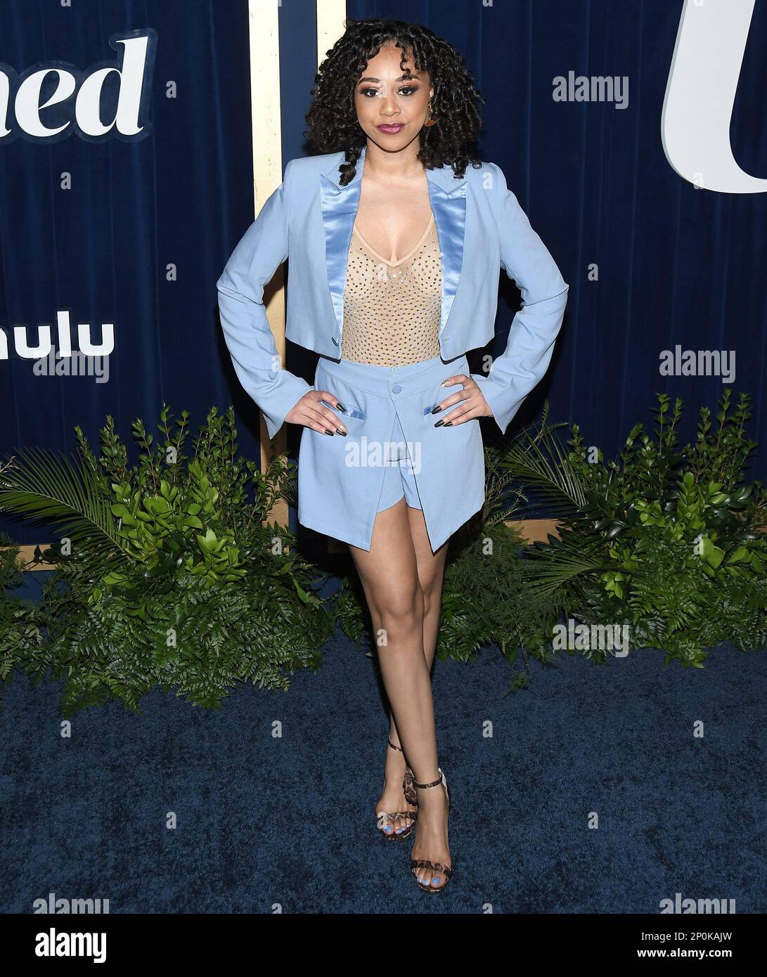 Los Angeles, CA, March 2, 2023. Maya Jenkins arrives at the Hulu's UNPRISONED Los Angeles ...