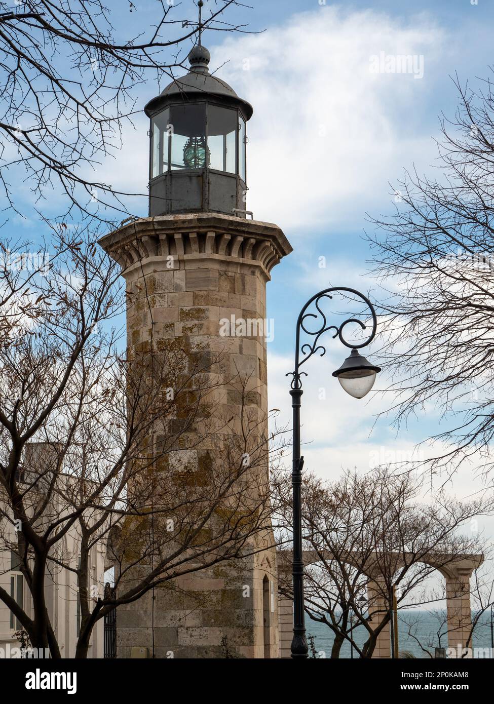romania, constanta old genoveze lighthouse Stock Photo - Alamy