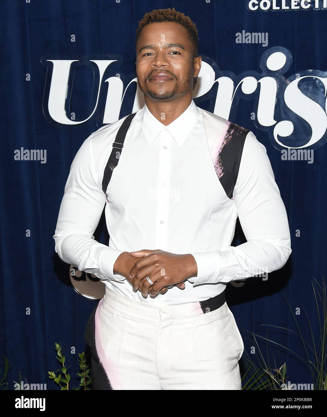 Los Angeles, CA, March 2, 2023. Marque Richardson arrives at the Hulu's ...