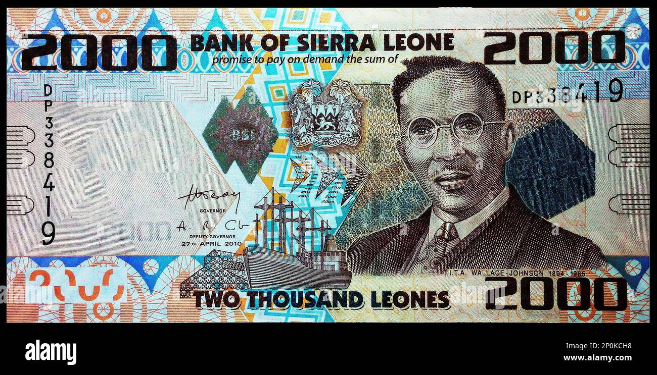 Banknote sierra leone hi-res stock photography and images - Alamy