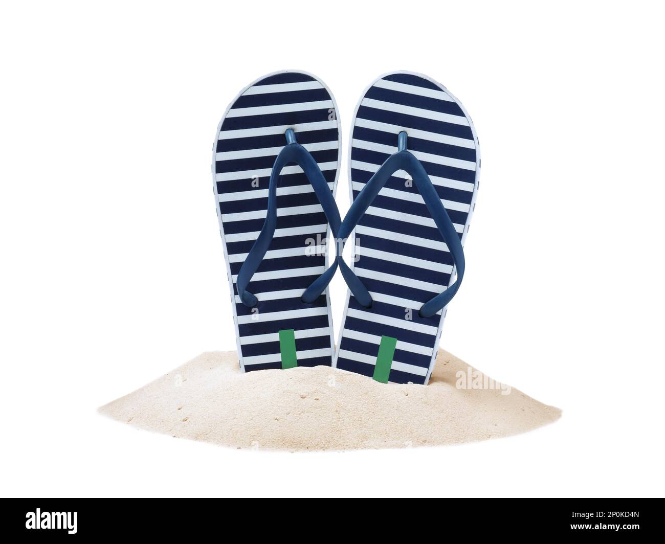 Flip flops in sand hi-res stock photography and images - Alamy