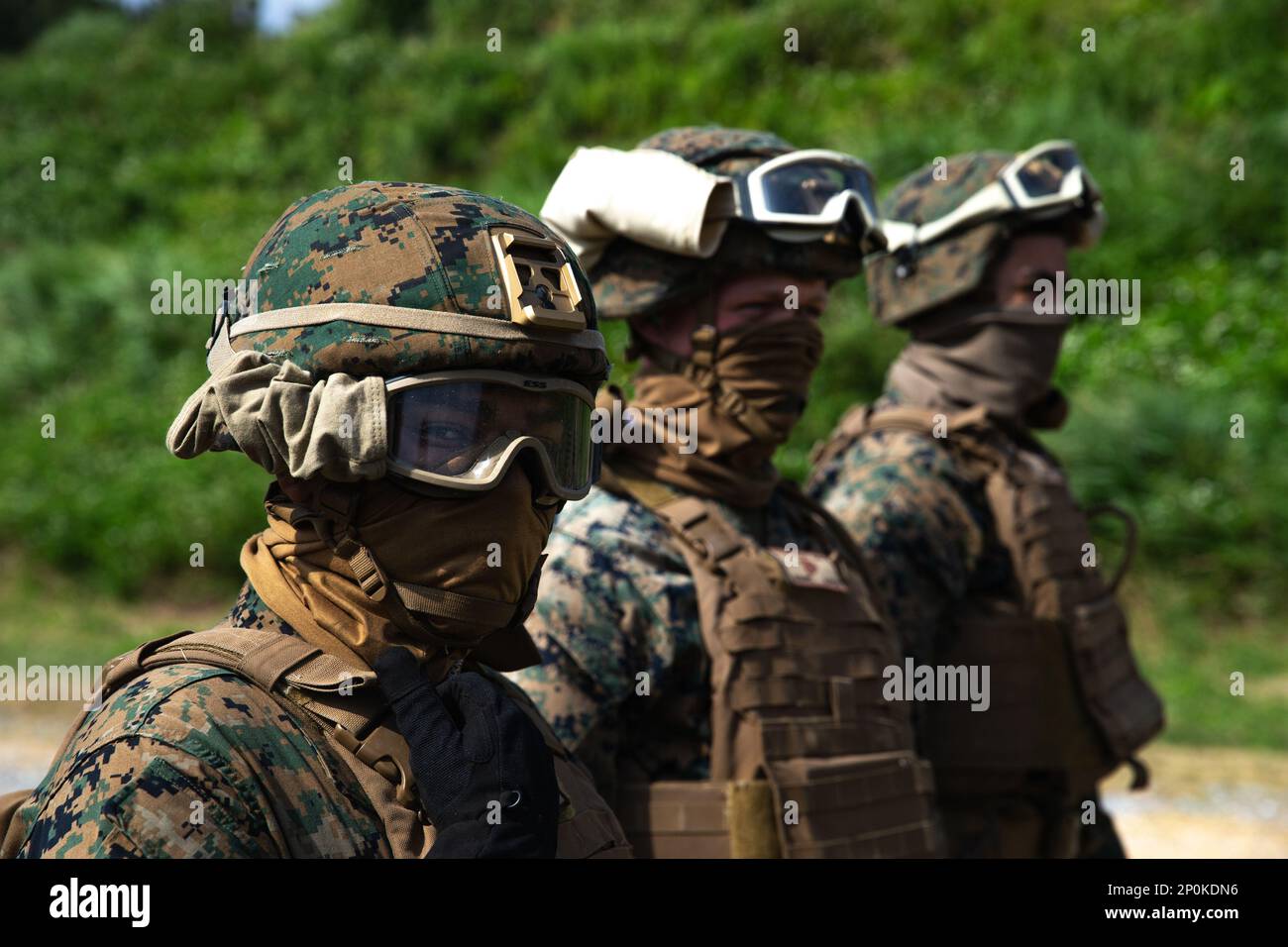 U.S. Marines with Combat Logistics Battalion 4, 3d Marine Logistics ...