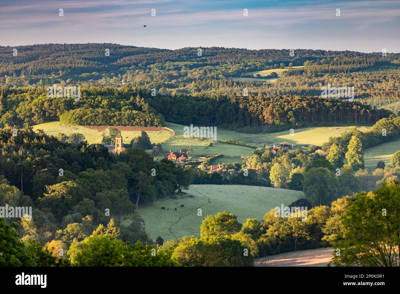 Guildford & Puttenham, Surey, England, UK Stock Photo - Alamy