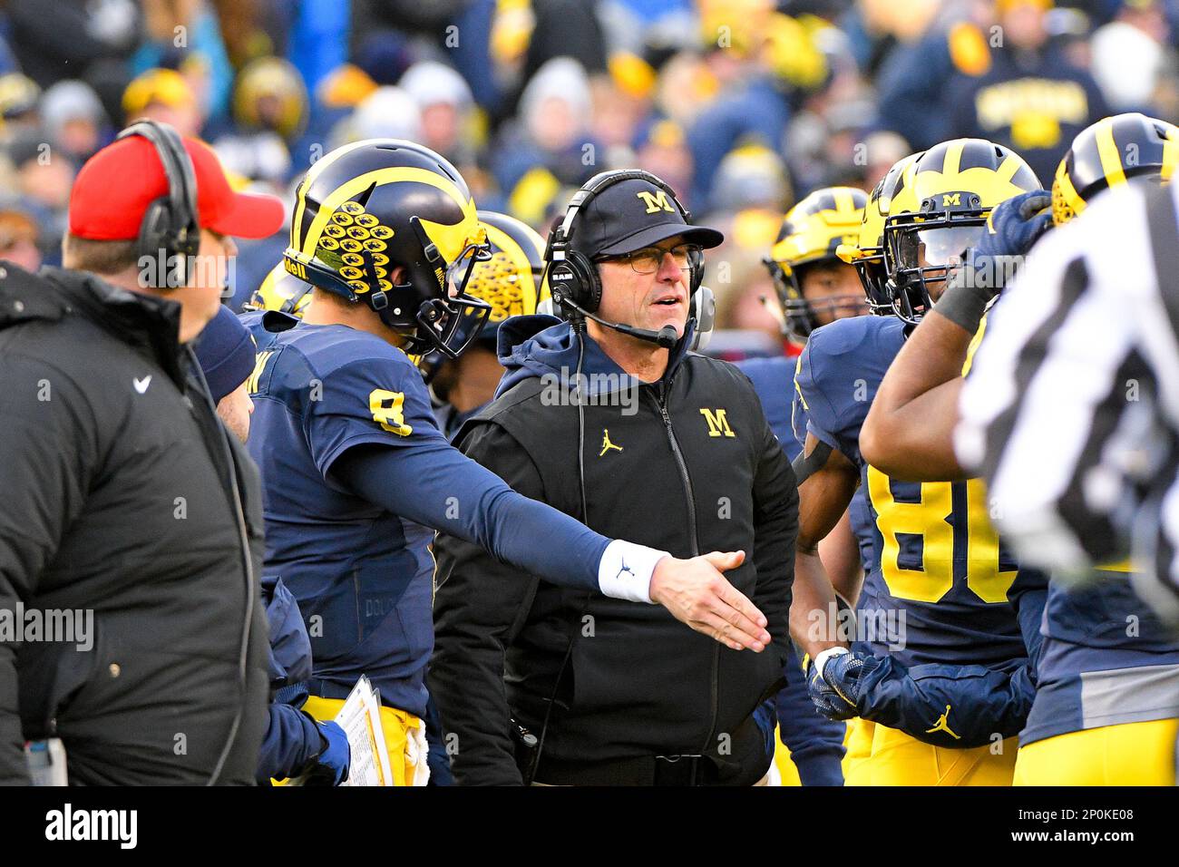 ANN ARBOR, MI - NOVEMBER 19: Michigan Wolverines quarterback John O ...