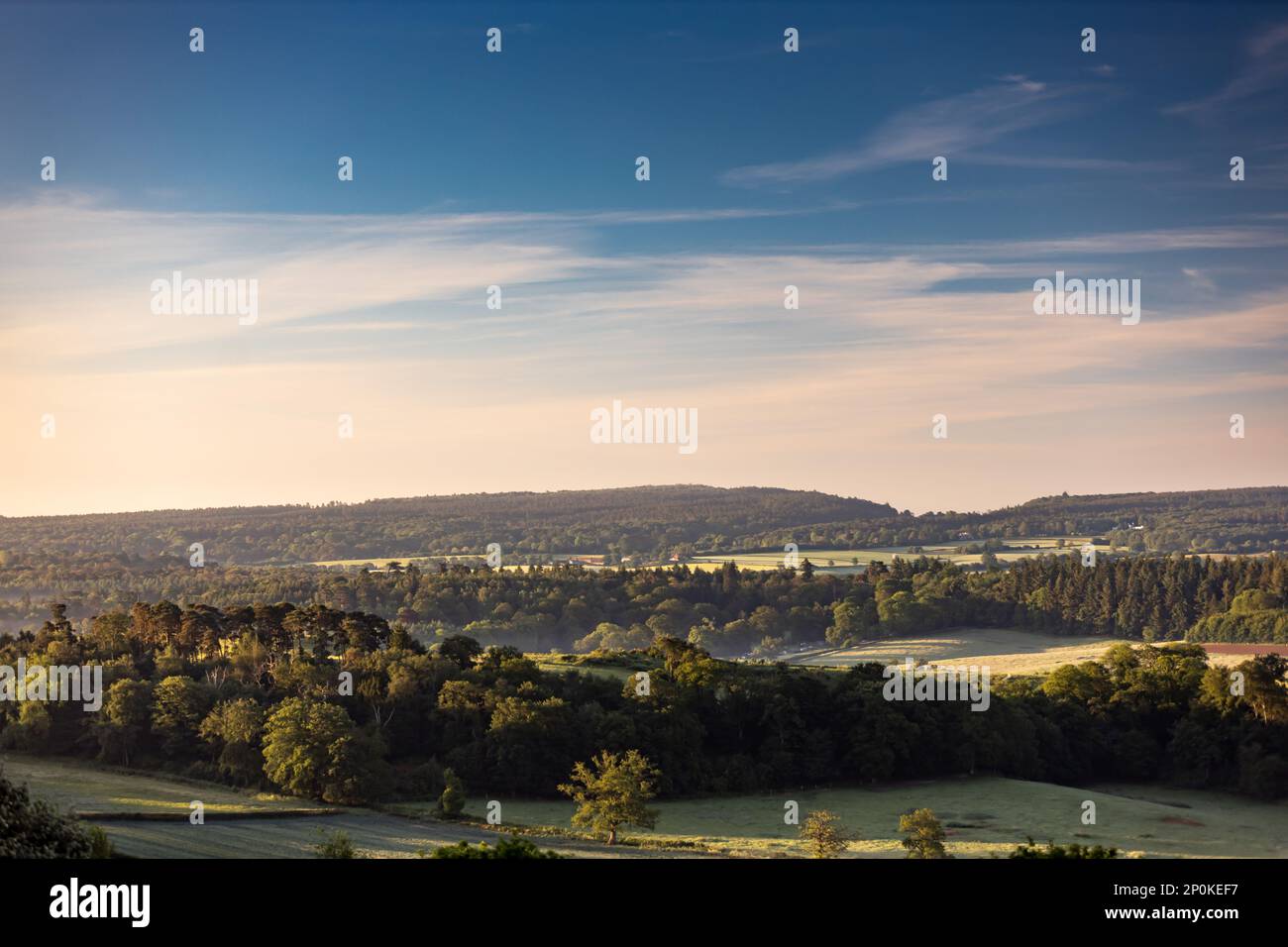 Guildford & Puttenham, Surey, England, UK Stock Photo - Alamy