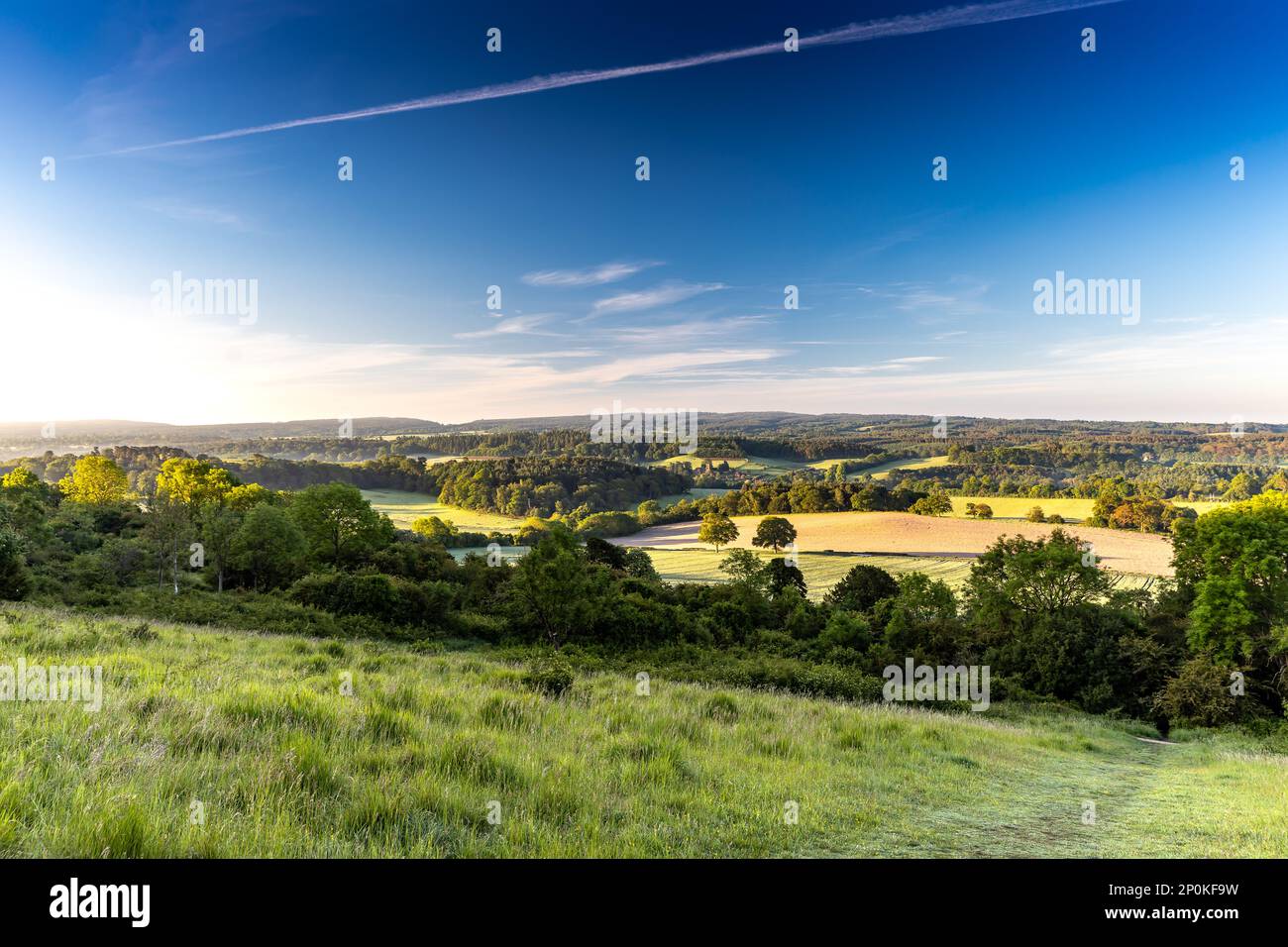 Guildford & Puttenham, Surey, England, UK Stock Photo - Alamy