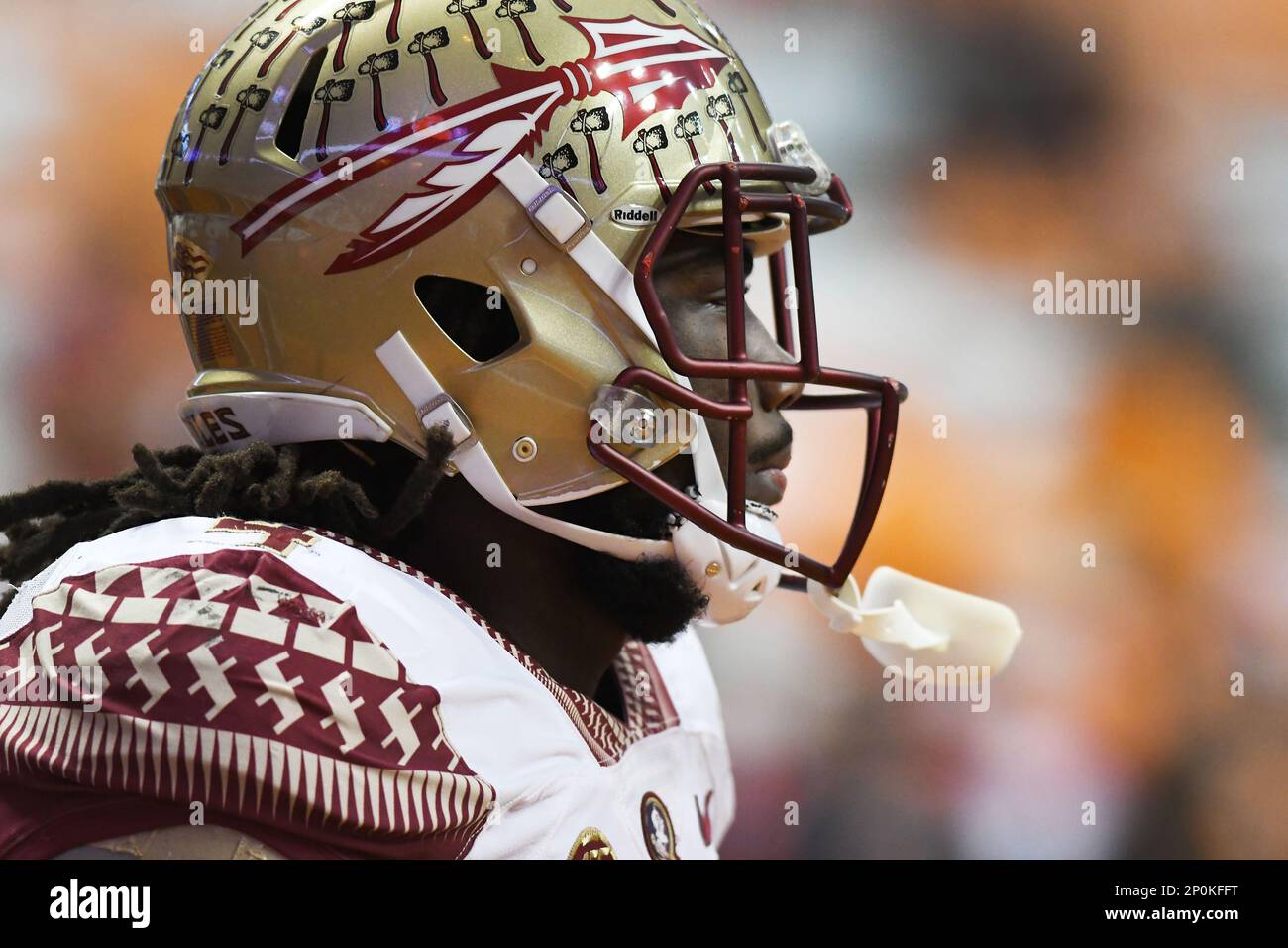 November 19, 2016: Florida State running back v #4 prior to game time ...