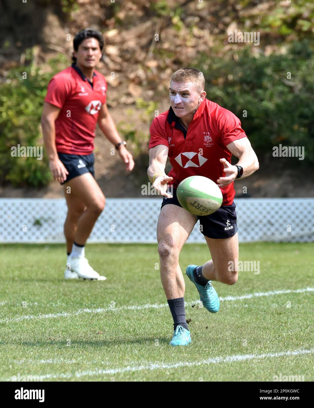 Hong Kong, China, 2 March, 2023. The Hong Kong national rugby sevens ...