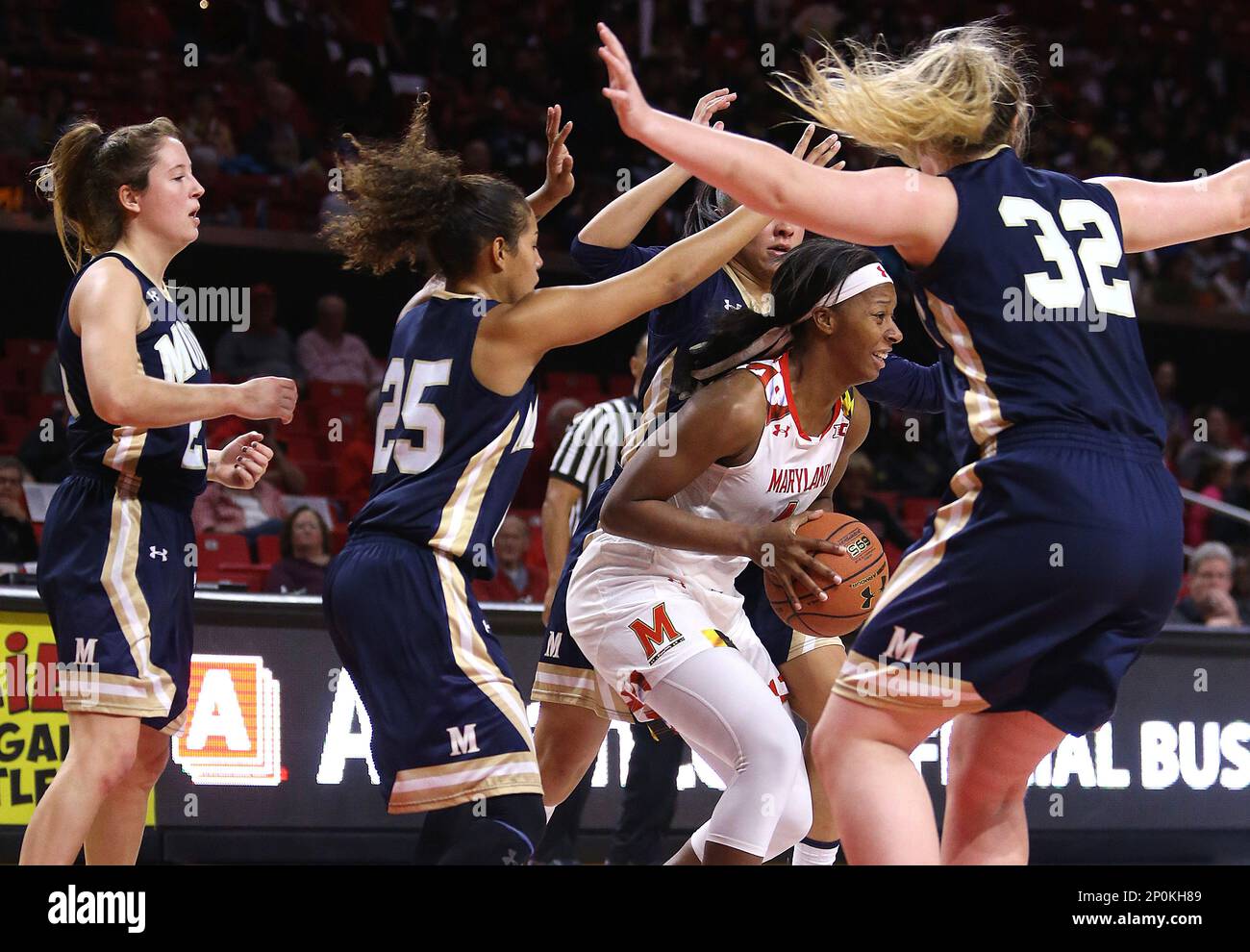COLLEGE PARK, MD - NOVEMBER 18: Maryland Terrapins guard Ieshia Small ...