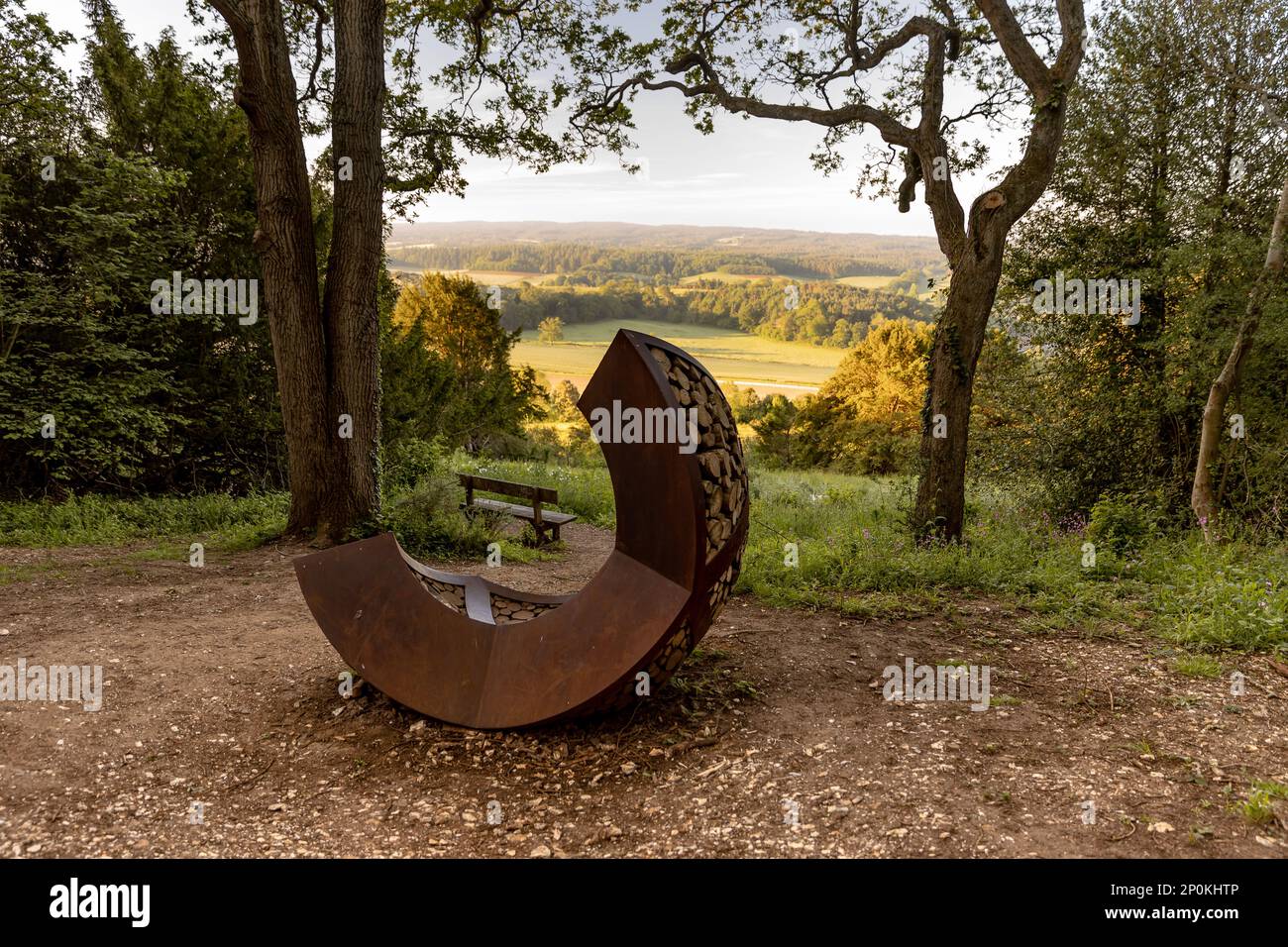 Guildford & Puttenham, Surey, England, UK Stock Photo - Alamy