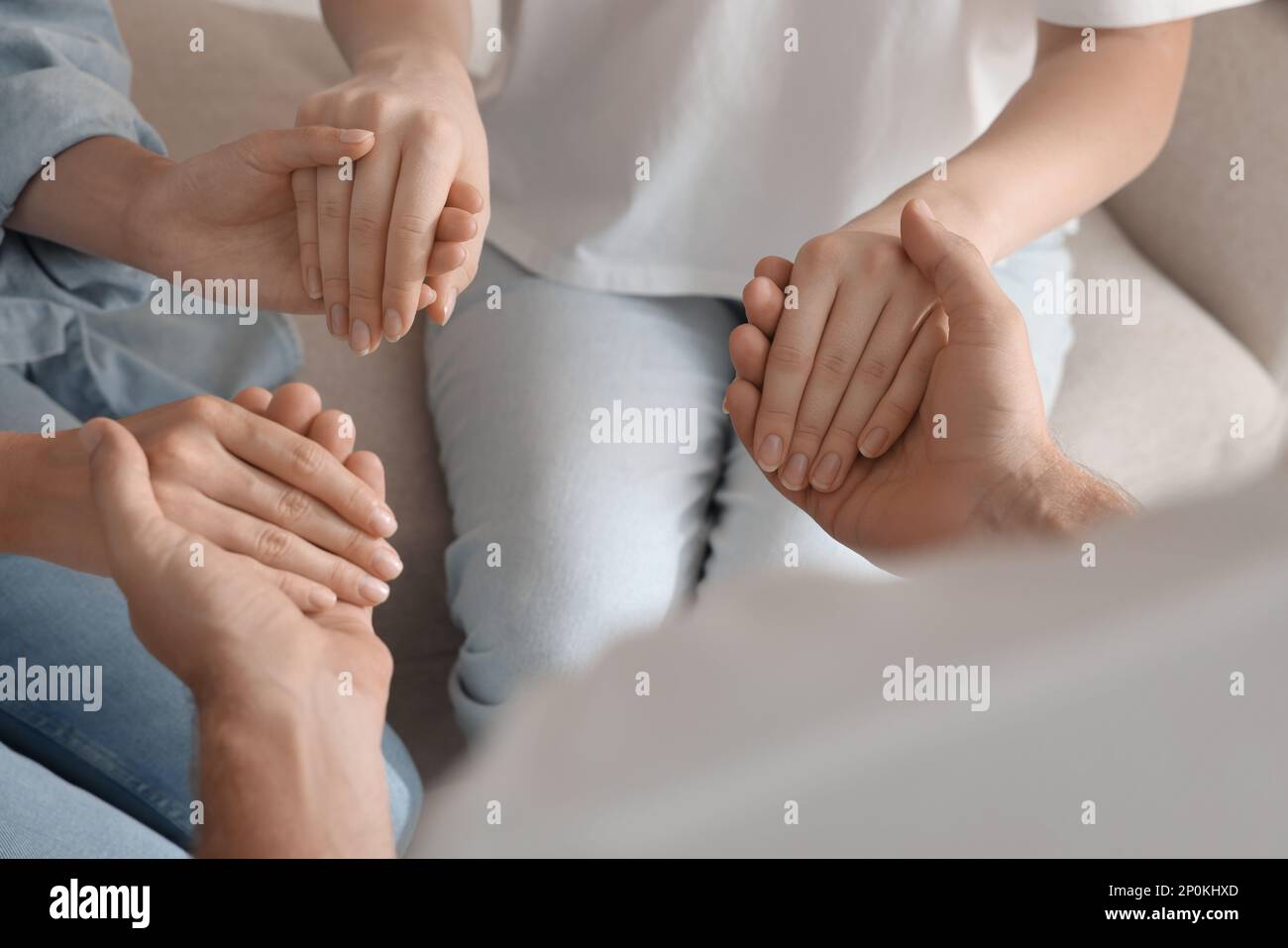 2 People Praying Together