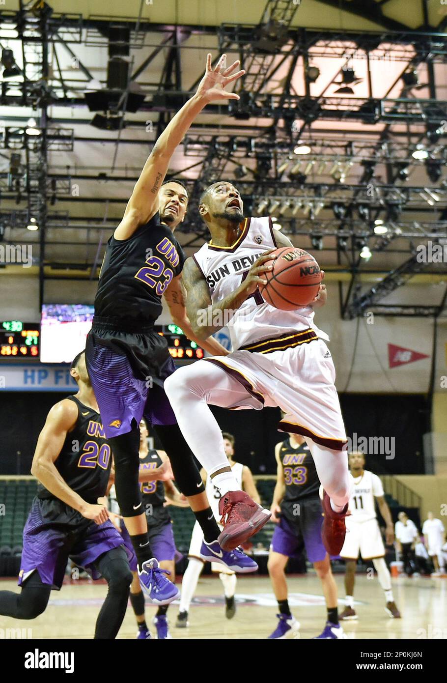 ORLANDO, FL - NOVEMBER 17: Arizona State University guard Torian Graham ...