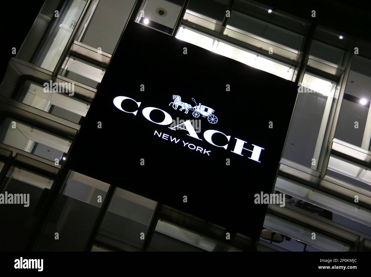 The logo of Coach IP Holdings LLC (known as Coach New York, Coach) is ...