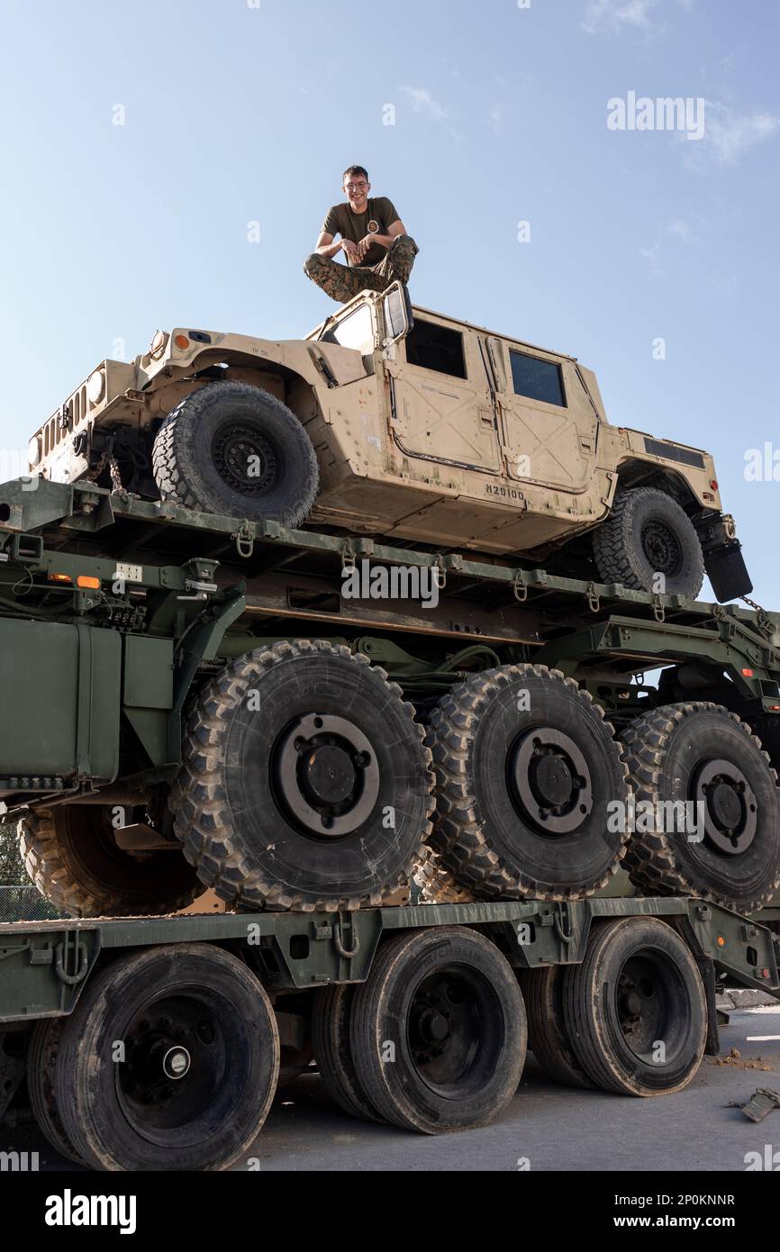 9th motor transport battalion hi-res stock photography and images - Alamy