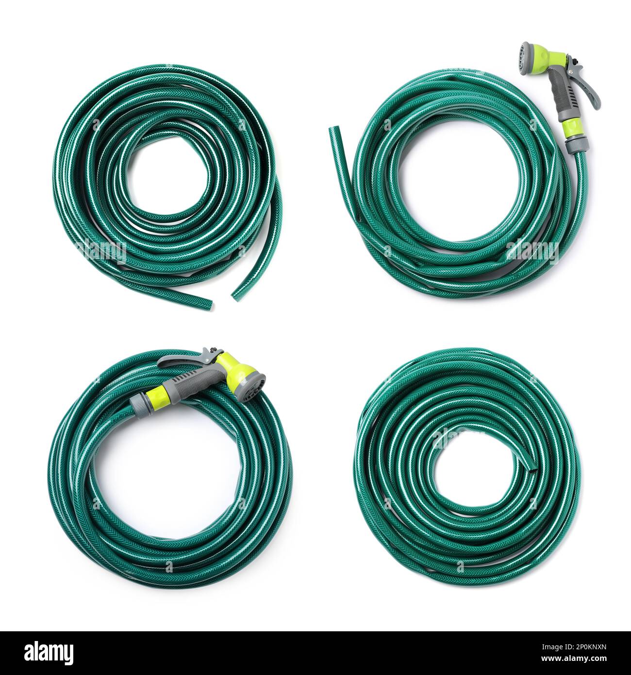 Woman garden hose Cut Out Stock Images & Pictures - Alamy