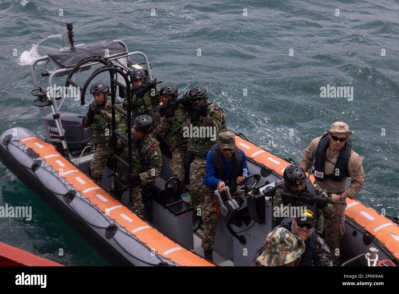 NAVAL BASE HERA, TIMOR-LESTE (Feb. 12, 2023) – Timor-Leste Fuzilierios ...